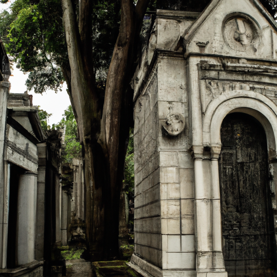 Estilos arquitectónicos en panteones: mausoleos del cementerio general